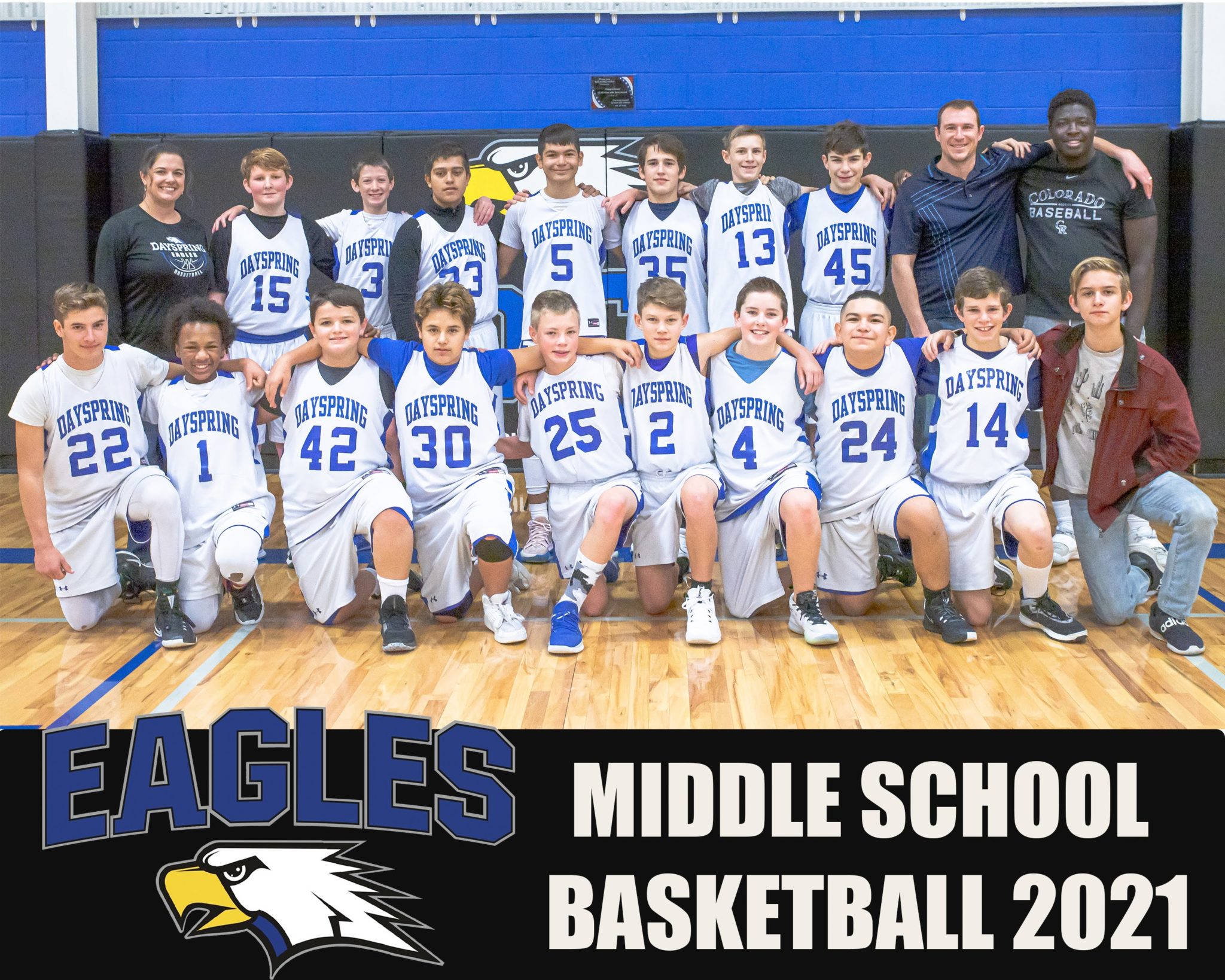 Middle School Boy's Basketball - Dayspring Christian Academy
